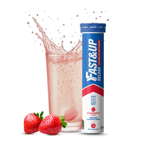 Fast&Up Reload Energy Drink - Strawberry Flavor