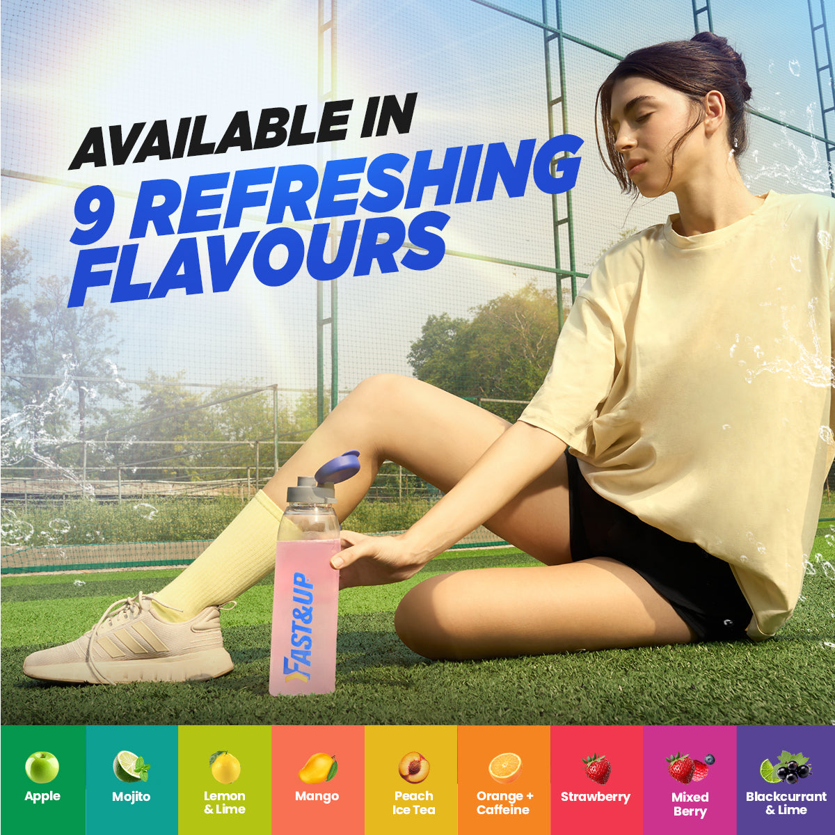 Fast&Up Reload Energy Drink - Strawberry Flavor